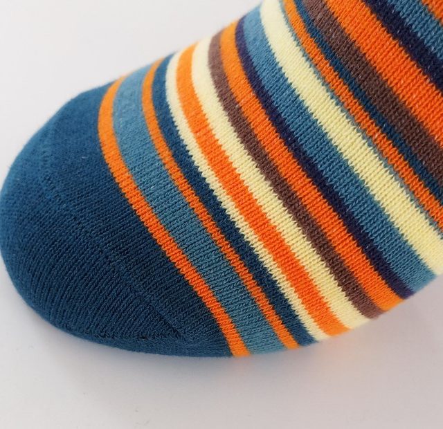 5 Pairs Colorful Striped Men’s Socks Set